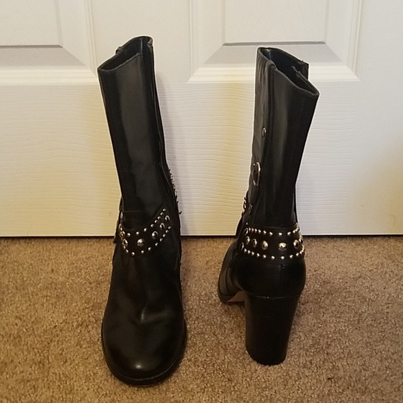 Yellow Box | Shoes | Nwot Yellowbox Leather Boots | Poshmark